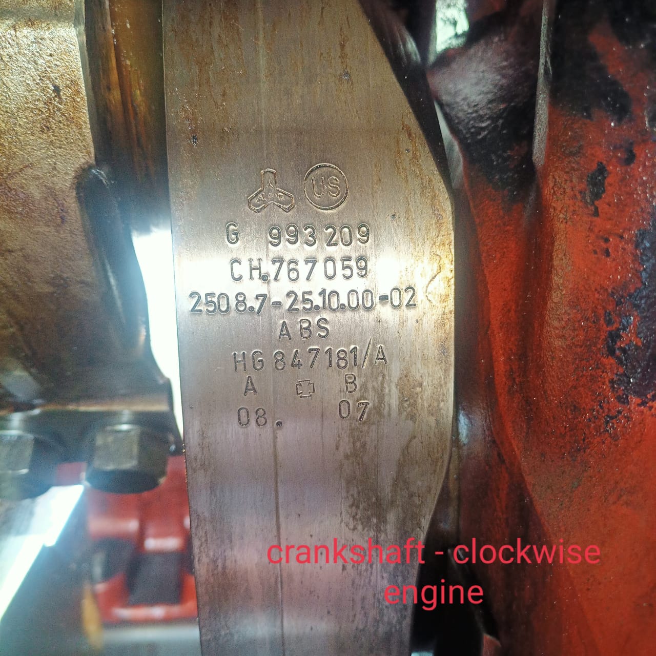 MAK 8M25 spares available, Dismantled from runner 8M25 engine Ship ...
