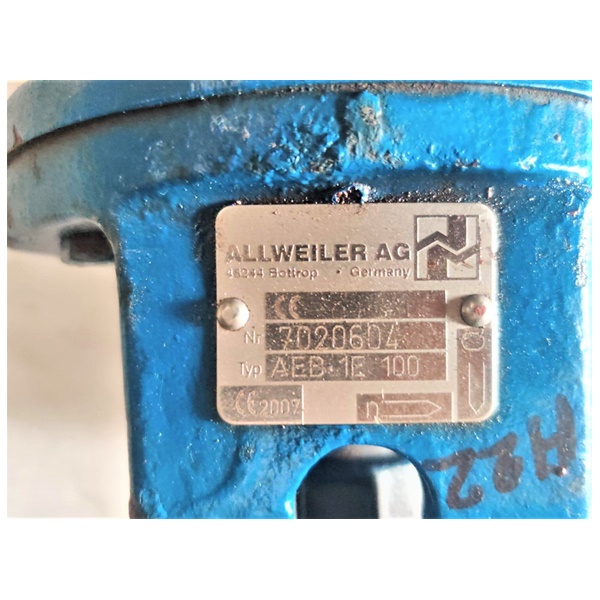 ALLWEILER AEB 1E 100 Type SK.25F AL-100L/40 MKK PUMPS – Ship Spares ...